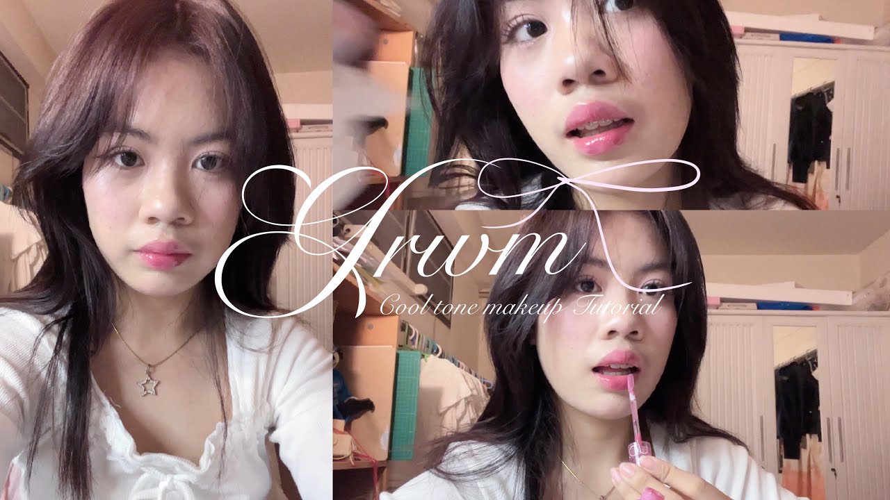 Grwm / Cool tone Makeup Tutorial 🎀 by jinjulepan - YouTube