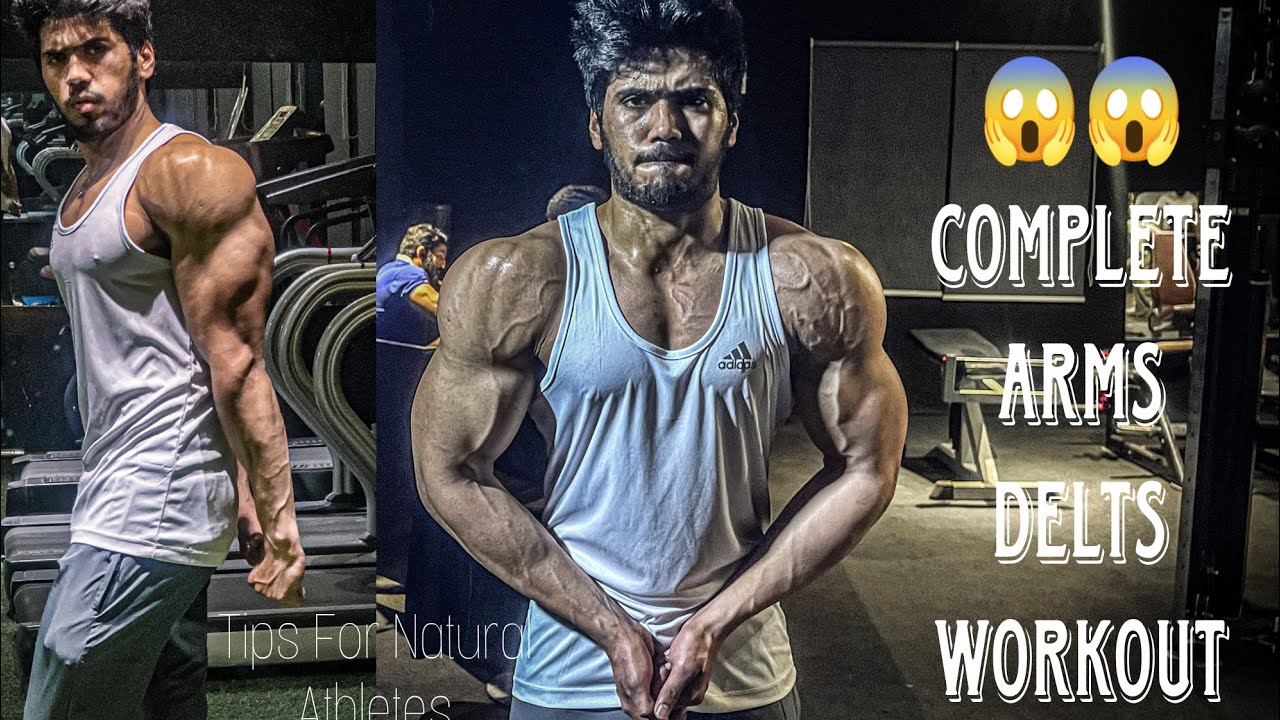 Arms and Delts Complete Workout - Tips for Natural Athletes. Must watch ...