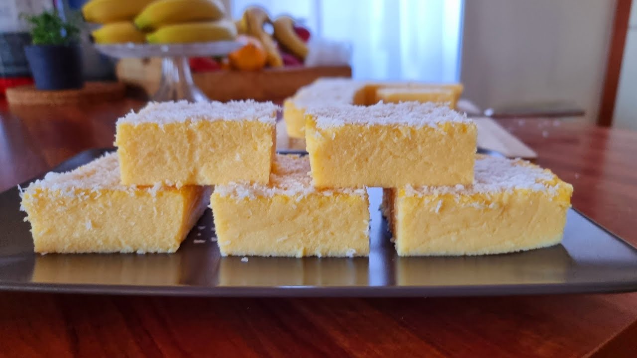 Poudine de Maïs/ Cornmeal Pudding/ Polenta Pudding - YouTube