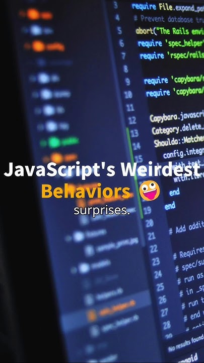 🤪 JavaScript's Weirdest Behaviors 🤪 #coding #programming #javascript - YouTube