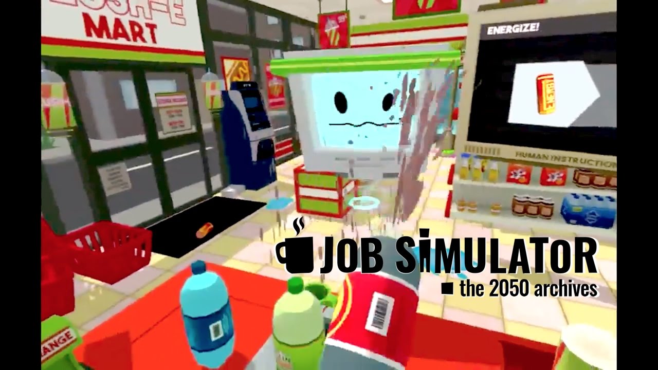Job Simulator - PSVR - Store Clerk (No Commentary) - Higher Quality ...