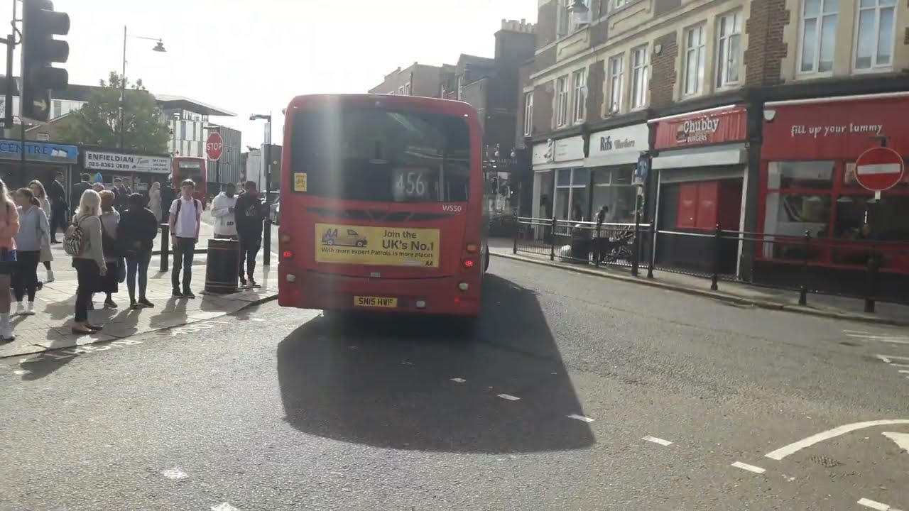*250 SUBS* LONDON BUS ROUTE 456 PASSING AT ENFIELD | Arrvia Wright ...