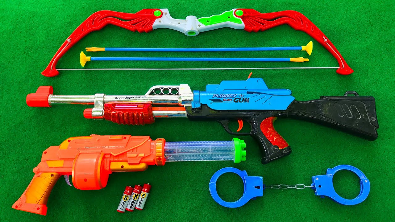 Bow and Arrow from Primitive Technology Village - Pliancy Bullet Gun ...