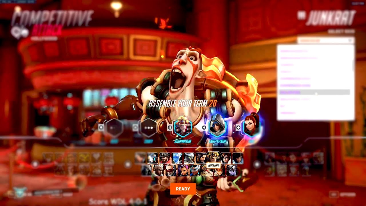 AQUAMARINE CARRY JUNKRAT - OVERWATCH 2 SEASON 5 TOP 500 - YouTube