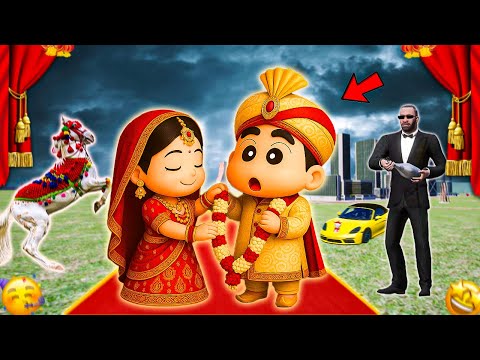 Shinchan Got Married In Indian Bike Driving 3d #1