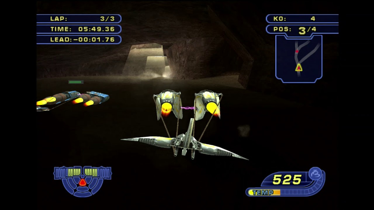 Star Wars Racer Revenge Tournament Race As Wan Sandage #16 - YouTube