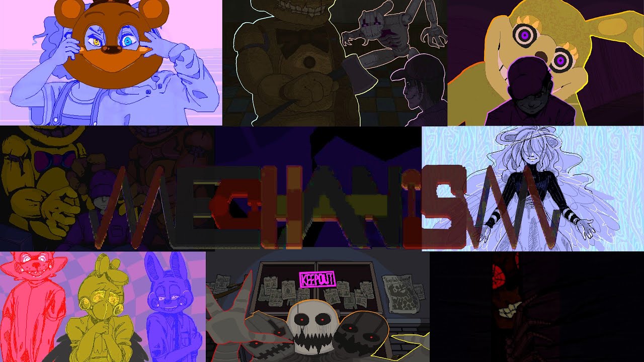 HARDEST FNAF FANGAME BEATEN! ALL ENDINGS in ANDIEMATRONIC'S MECHANISM ...