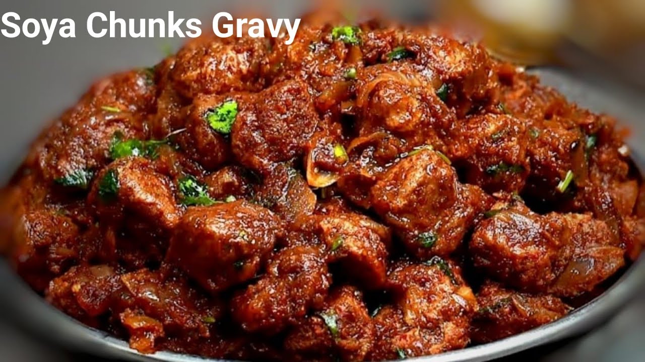 Soya Chunks Curry | Meal maker | ಸೋಯಾ ಚಂಕ್ಸ್ ಚಿಕ್ಕನ್ ಮಟನ್ ಮರೆಸುವಂತ ರೆಸಿಪಿ | Amitha's kitchen ...