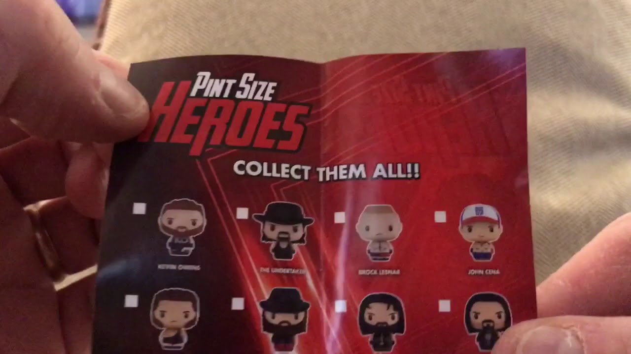 Funko Pint Size Heroes WWE Blind Bag Opening - YouTube