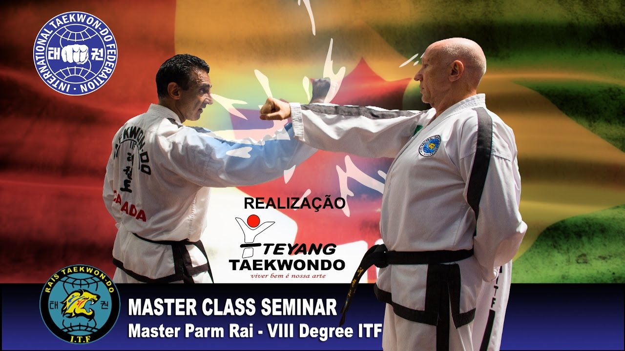 Master Class Seminar - Master Parm Rai - VIII Degree ITF - Santos-SP BR ...