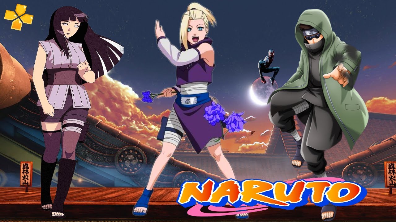 Super Naruto fight crazy Ino vs shino vs Hinata スーパーナルトファイトクレイジーイノvsシノ ...