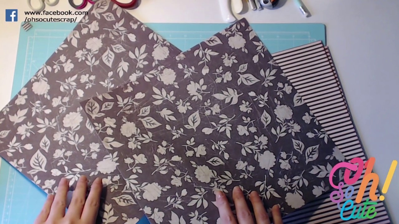 Tutorial: Cómo alterar una libreta con técnicas de Scrap y Cartonaje - YouTube