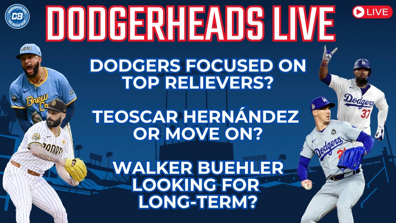 DodgerHeads Live: Dodgers interested in Tanner Scott & Devin Williams ...