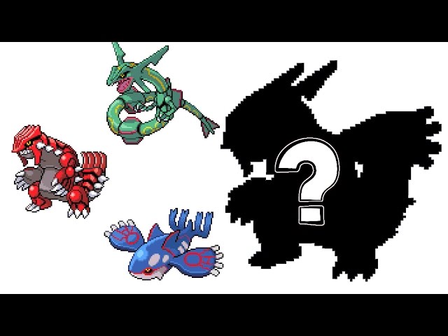 Kyogre Groudon Rayquaza Fusion