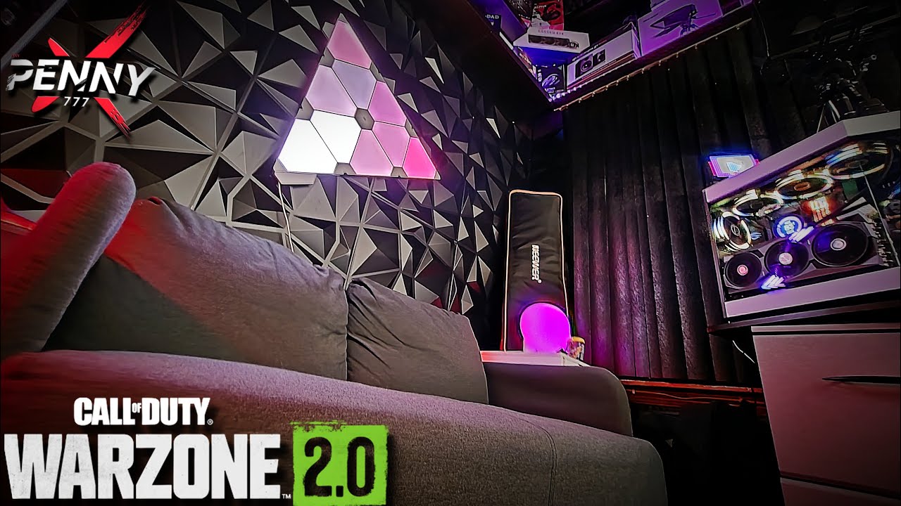 New Stream Theme, New Features and More Warzone Late Stream with ...