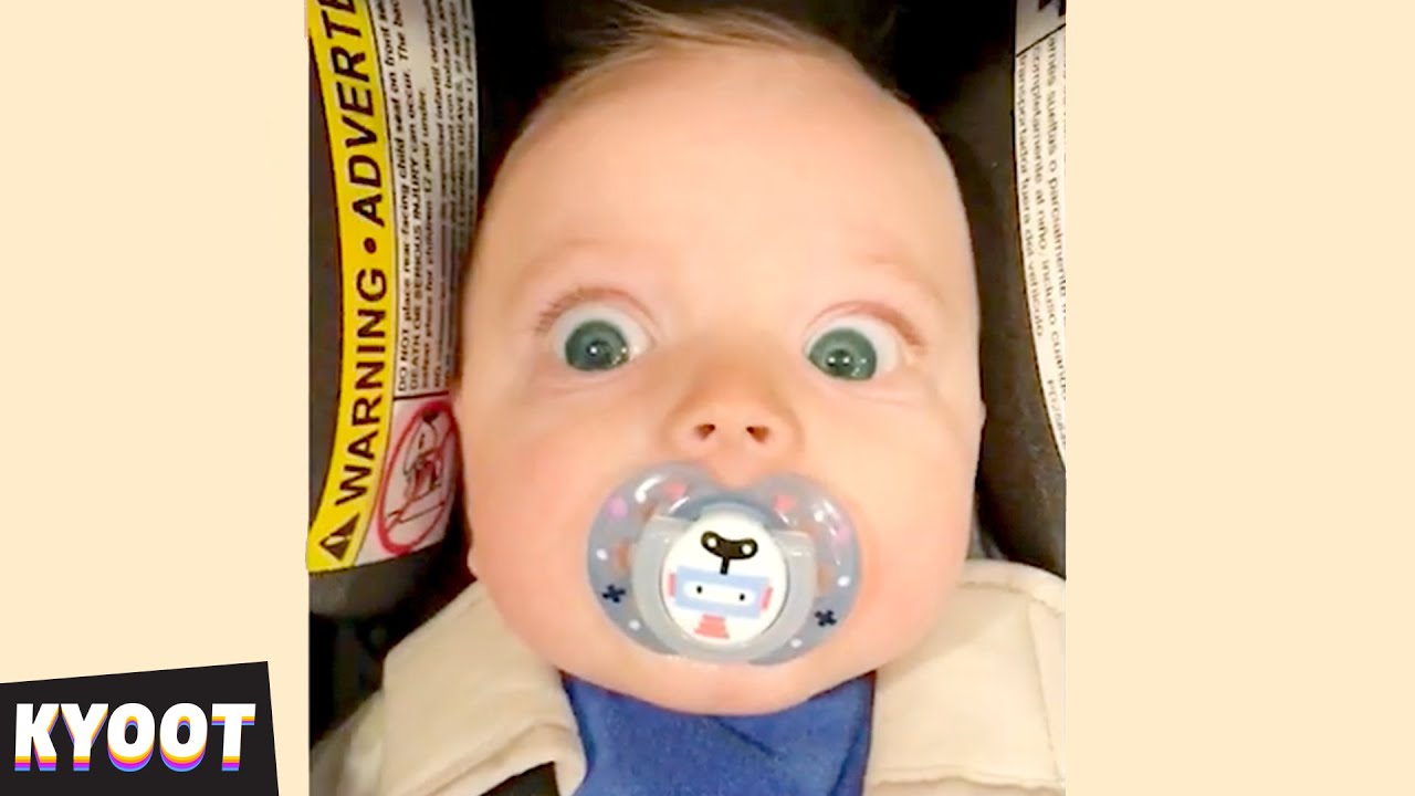 Super Cute Reaction! | Baby Cute Funny Moments - YouTube