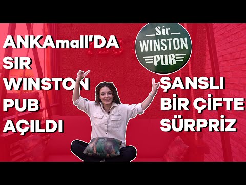 Sir Winston Pub Ankara'da İlk Şubesini Açtı! Bir Şanslı Çifte Sürprizimiz Var!