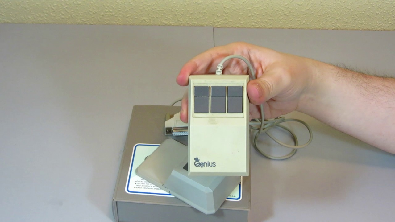 RETROINFORMÁTICA: GENIUS Mouse GM6 PC de 1992 - YouTube