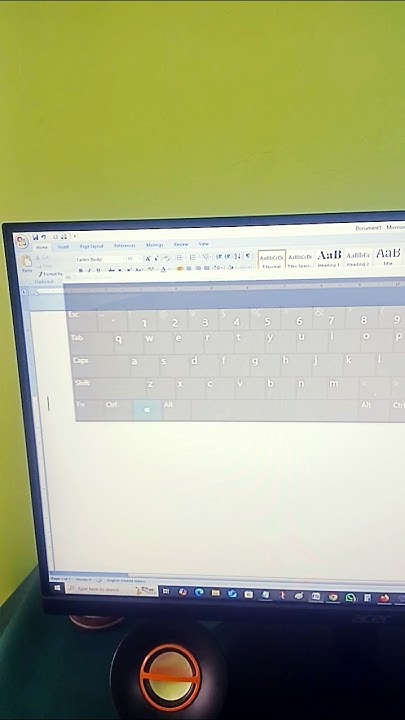 shortcut key to open the on-screen keyboard in windows #shorts #youtubeshorts #shortcutkeys ...