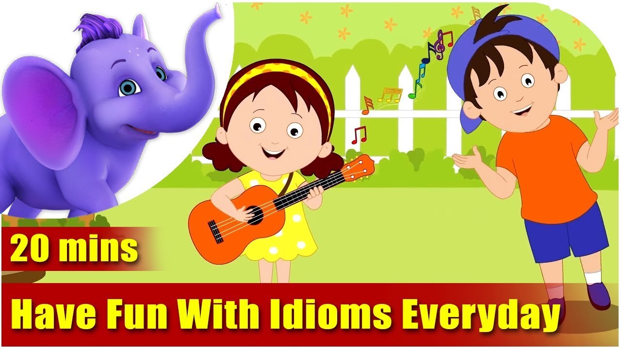Have fun with idioms everyday - YouTube