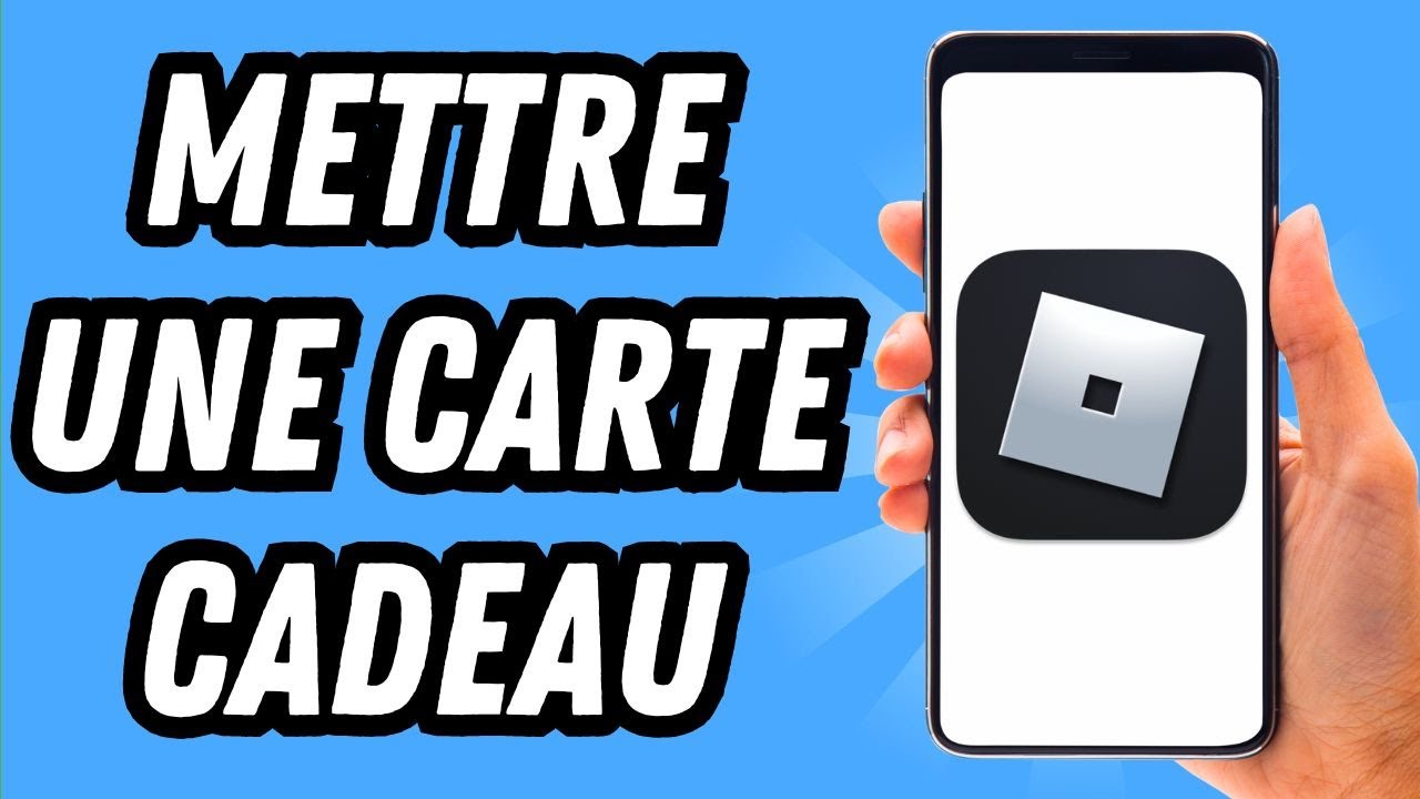 Comment mettre une carte cadeau Roblox sur mobile (GUIDE COMPLET) - YouTube