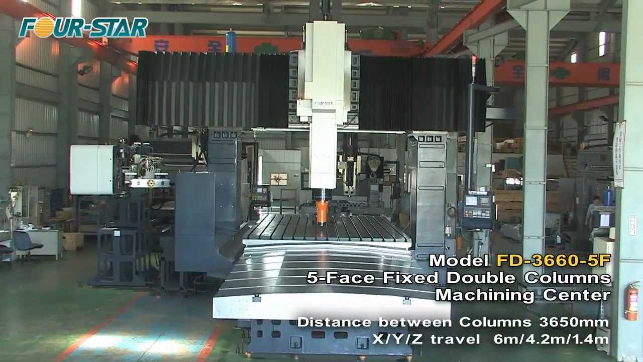 four-star cnc FD(W)-3660 series - YouTube