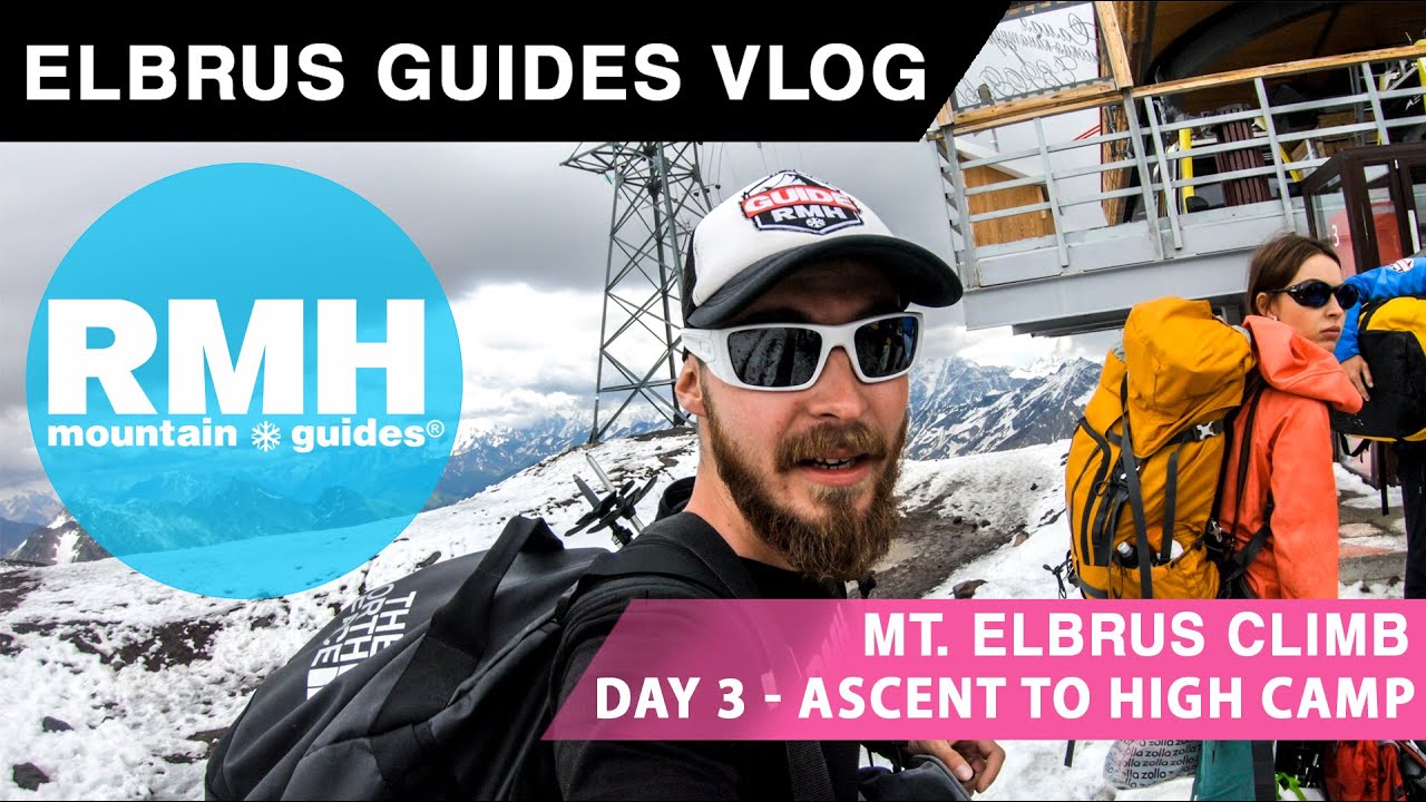 Mount Elbrus Climb DAY 3 - Ascent to the High Camp at 3,850 m | ELBRUS GUIDES VLOG - YouTube