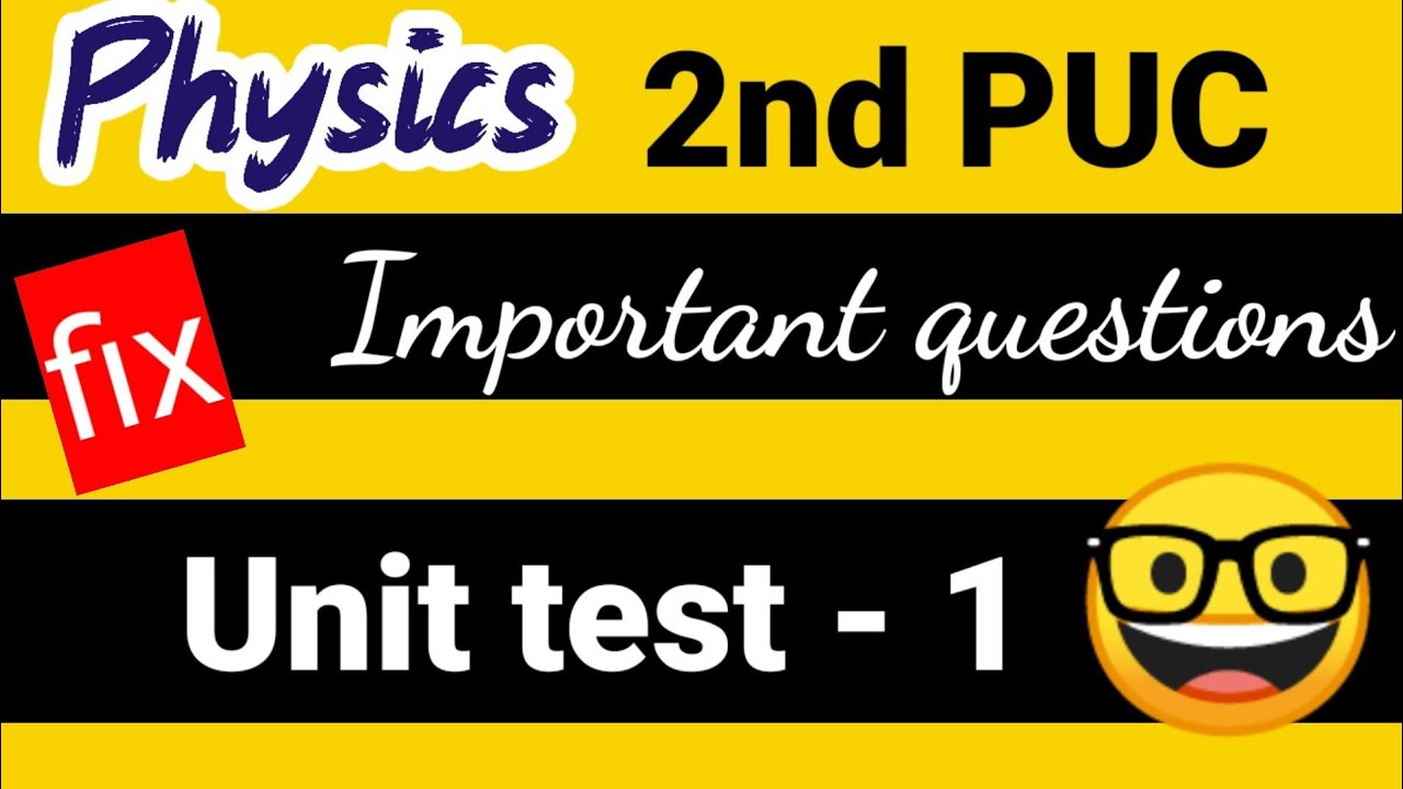 2nd Puc Physics Important Questions For Unit Test 1 Karnataka Board 2nd-puc-physics-important-questions-for-unit-test-1-karnataka-board