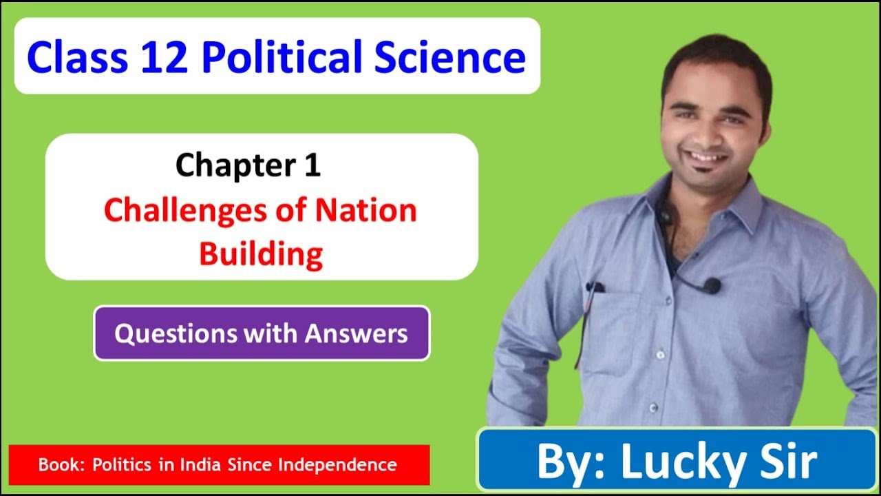 Chapter 1 Challenges of nation Building Important Questions - Class 12 ...
