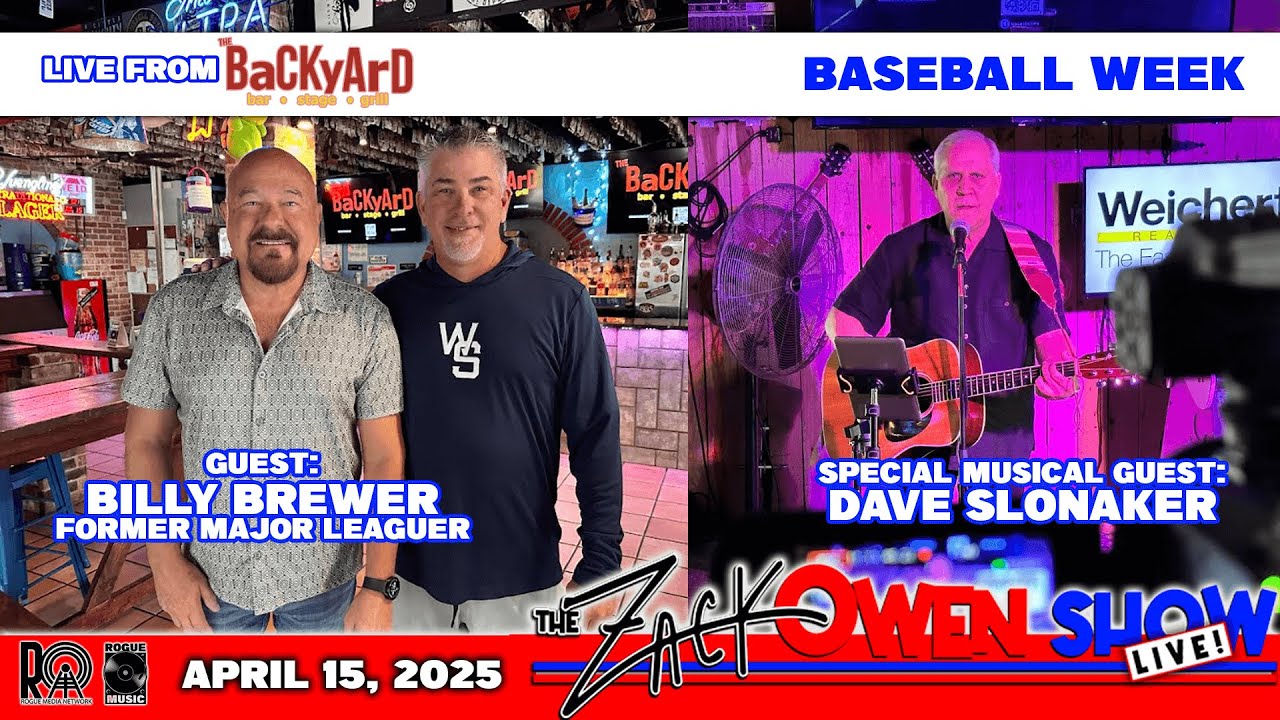 Zack Owen Show Live from the Backyard Waco - April 14 2025 Baseball ...