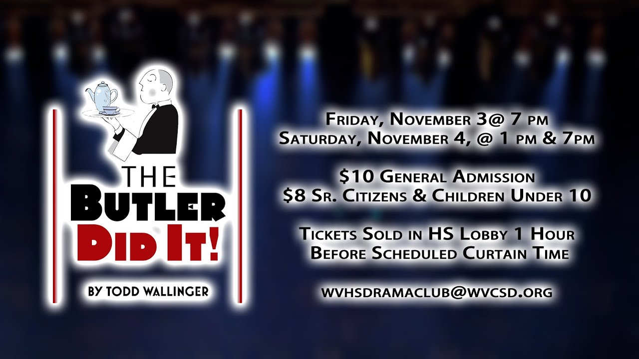 Center Stage ... The Butler Did It! - YouTube