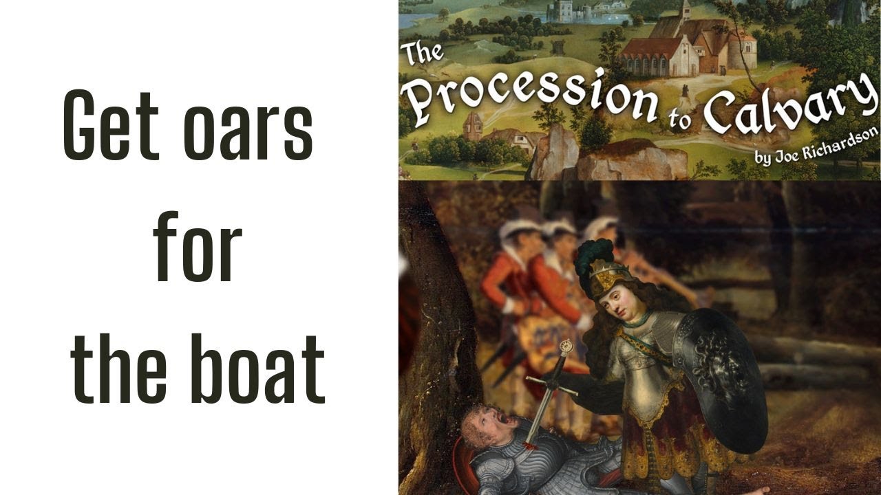 How to get oars for the boat-(The Procession to Calvary game) - YouTube