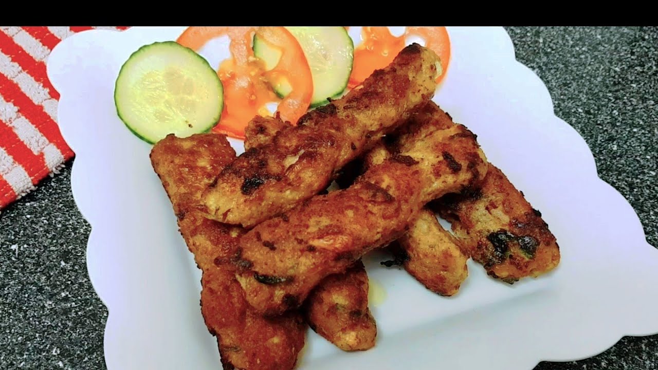 Sheek kabab recipe|How to make Sheek Kabab at home|ঘরে থাকা সব মসলা ...