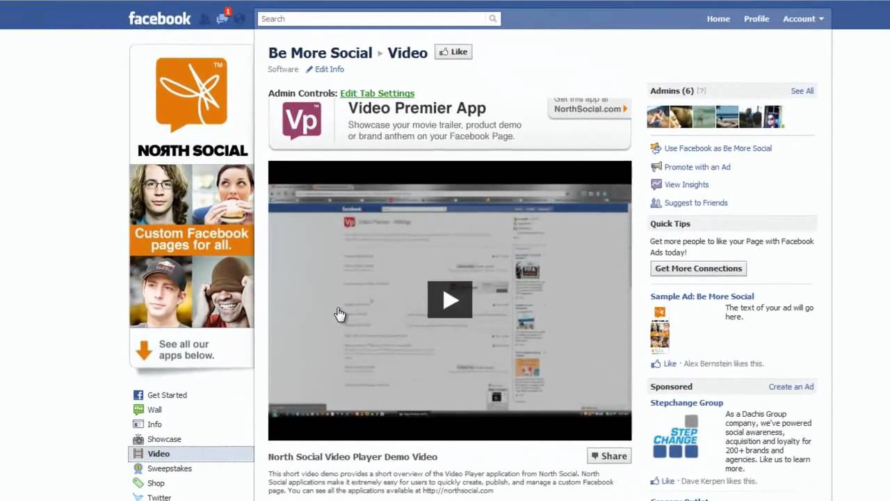 Video Premier Facebook App Demo‬‏ - YouTube