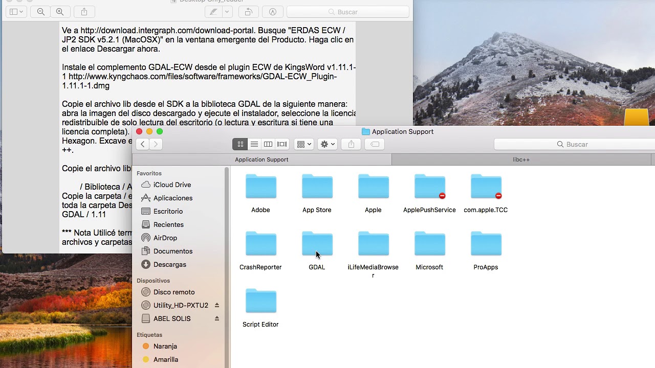 Instalar complemento para visualizar formato ECW en QGIS 3.2 para Mac ...