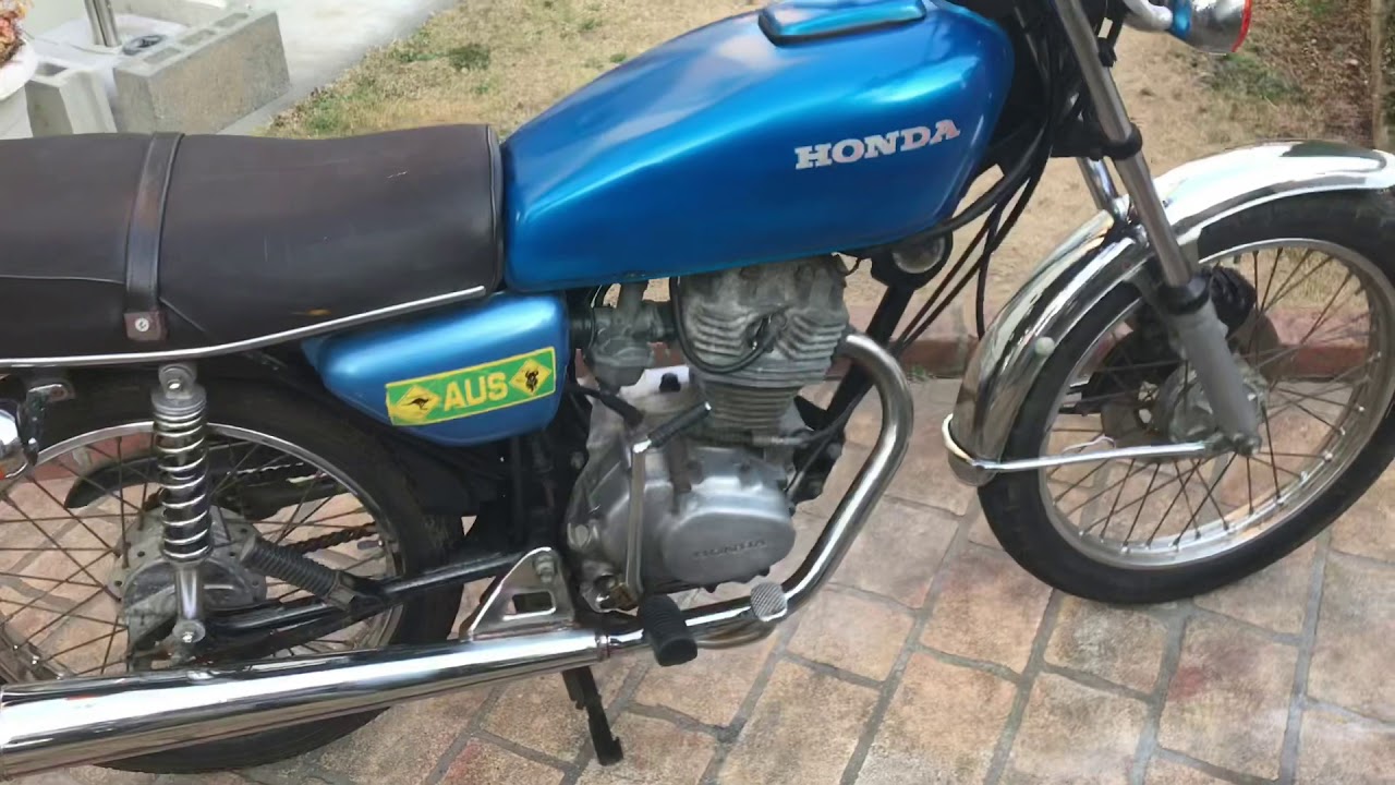 ホンダ CB125JX 1975 - YouTube