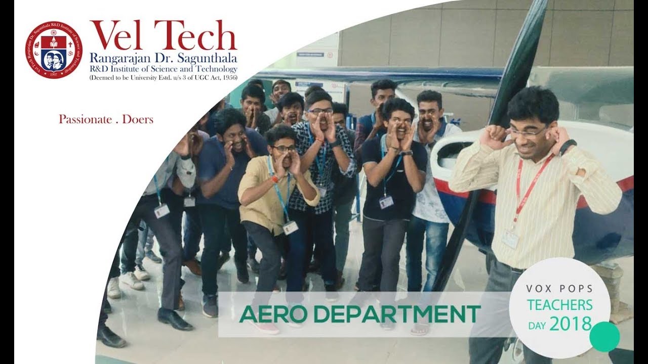 Teachers Day Celebration at Vel Tech - YouTube