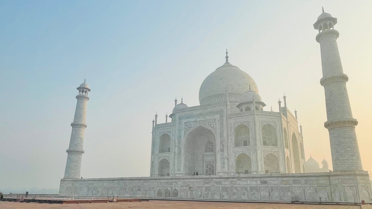 Taj Mahal Beautiful Outside View | Taj Mahal Tour | Agra, Uttar Pradesh ...