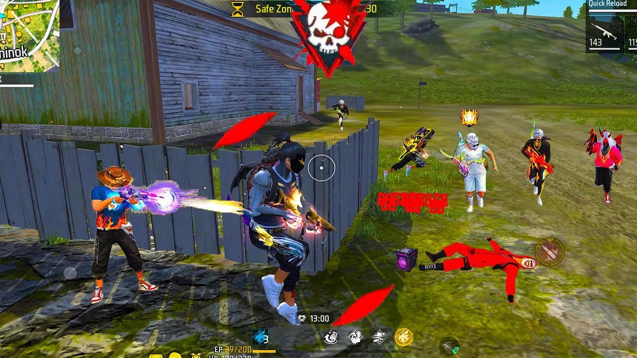 FREE FIRE 🔥 AimLock On Head 🥵| Solo Vs Squad | Black Dot FF - YouTube