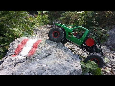 RC Hilux Truggy nice playground - YouTube