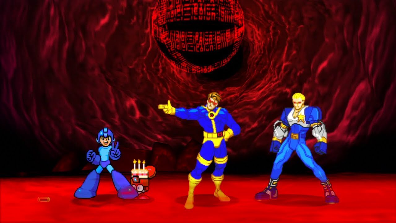 Marvel VS Capcom 2 - Megaman/Cyclops/Captain Commando - Expert ...