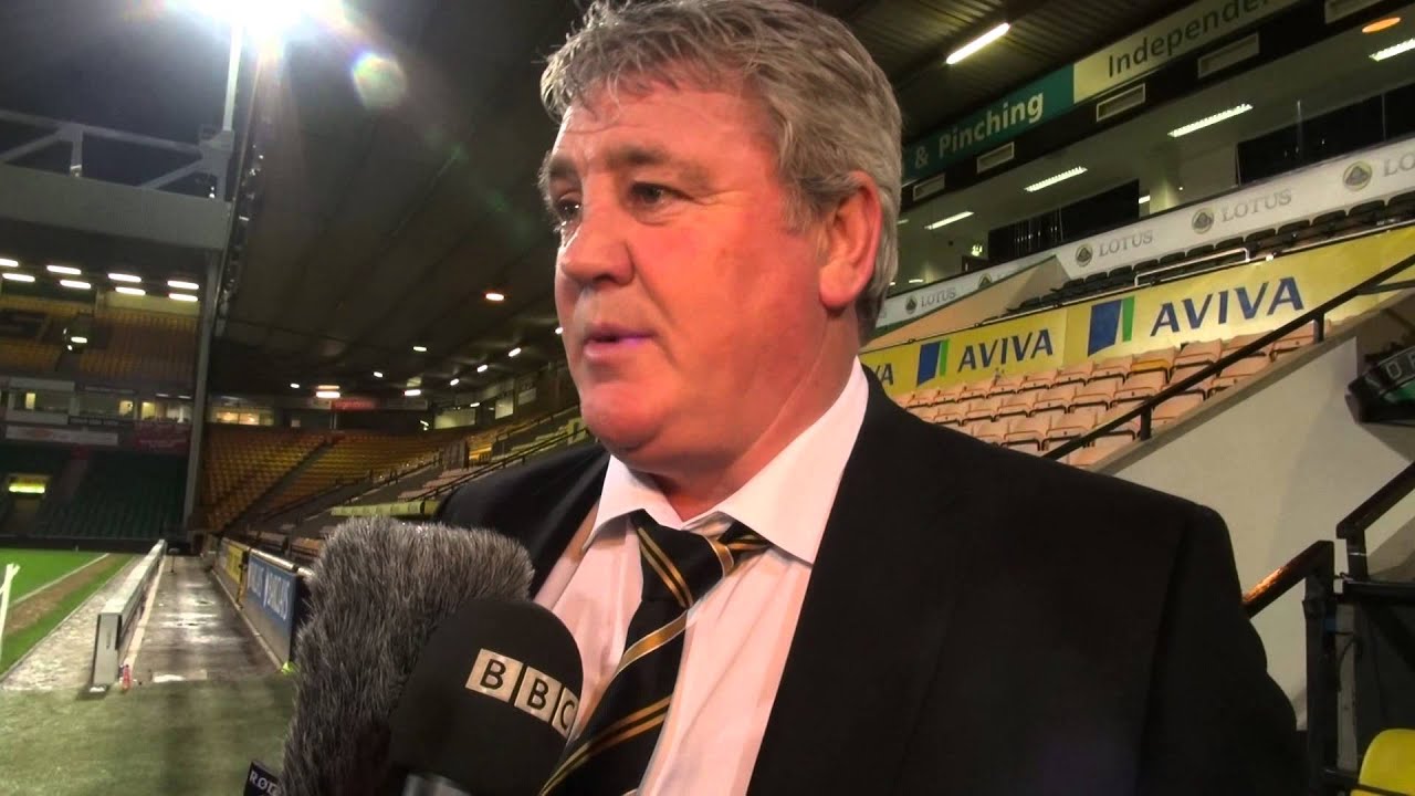 Norwich City v Hull City | Post Match Reaction with Steve Bruce - YouTube