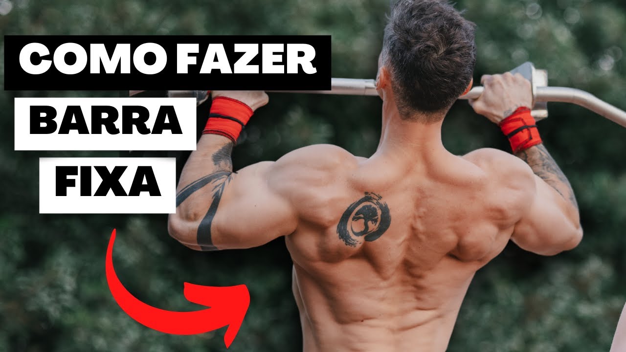 Passo a passo para a sua primeira barra fixa - YouTube