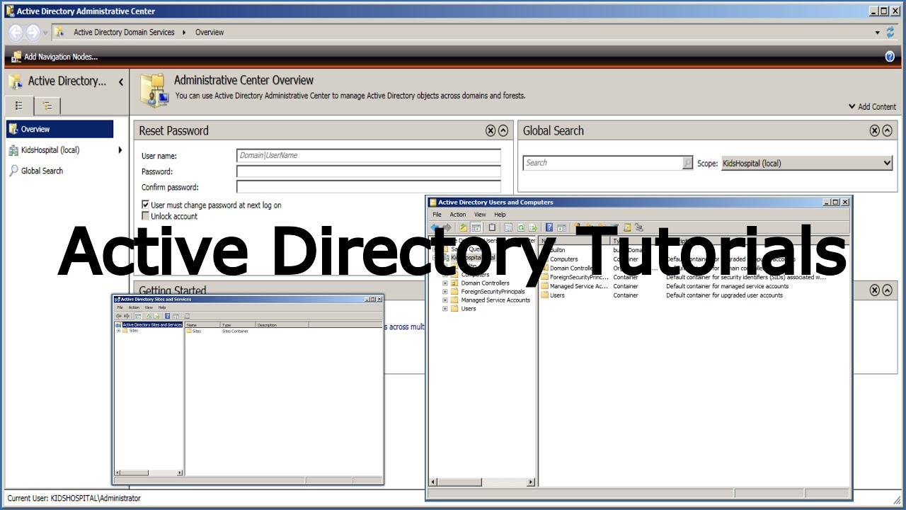 Active Directory How to setup Network Home Drives - YouTube