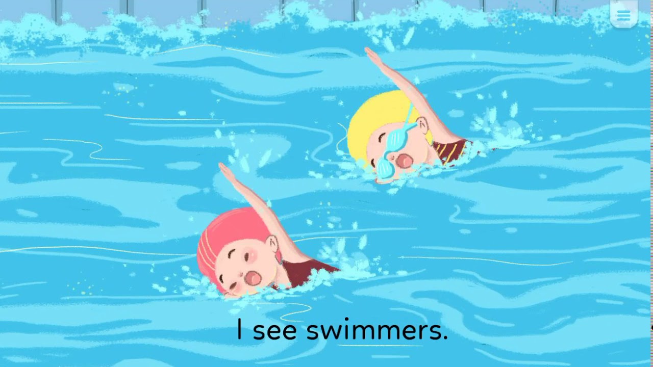 I see floaties - B level - Monkey stories - Digital library - YouTube