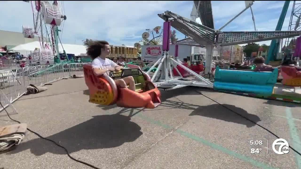 Michigan State Fair entertains while giving back to community - YouTube