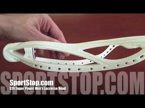 STX Super Power Lacrosse Head - YouTube