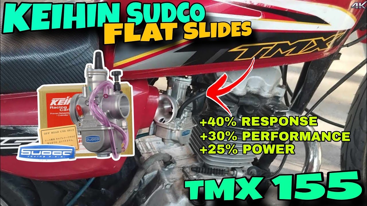 INSTALLING KEIHIN SUDCO FLAT SLIDES CARBS TO HONDA TMX 155 | HIGH POWER - PERFORMANCE - SPEED 🔥 ...
