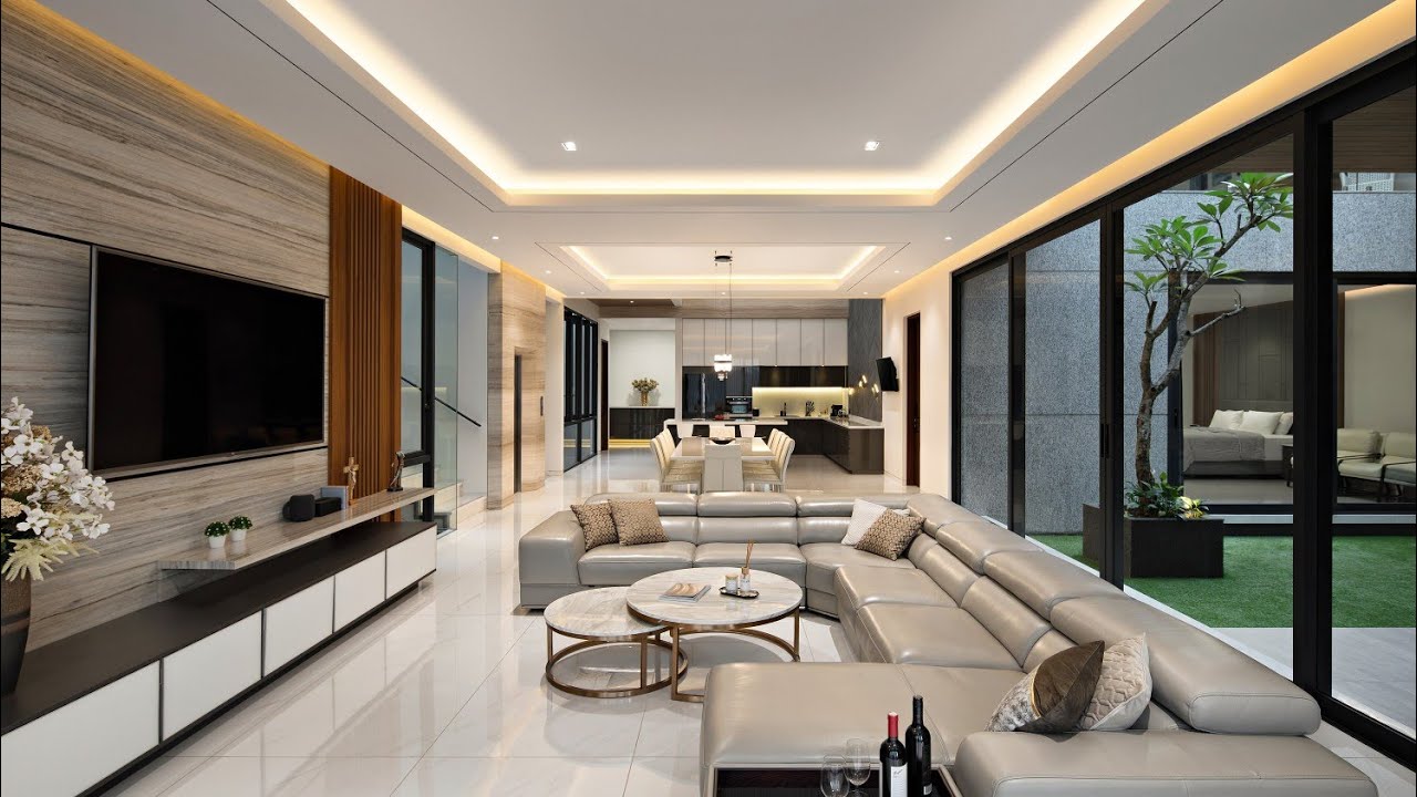 Modern Clean Look House by RAKTA STUDIO - YouTube