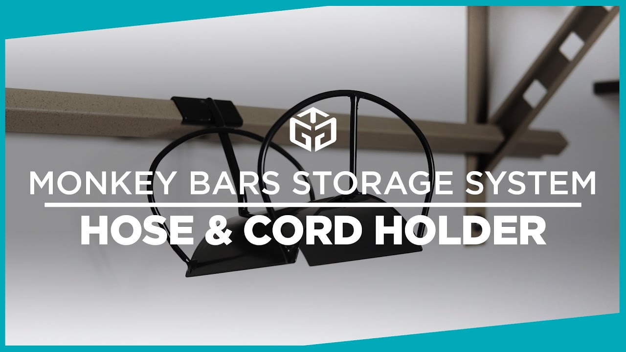 Hose & Cord Holder For The Monkey Bars Storage System - YouTube